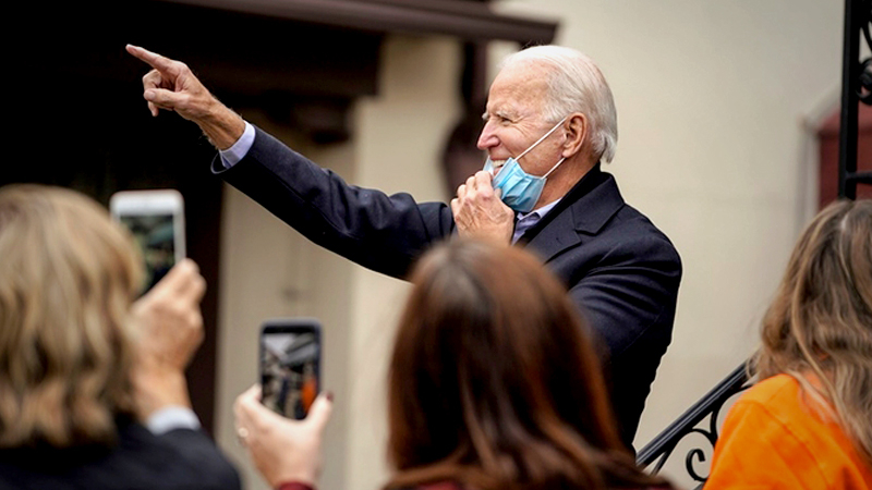 Biden takes nostalgic journey amid search for votes
