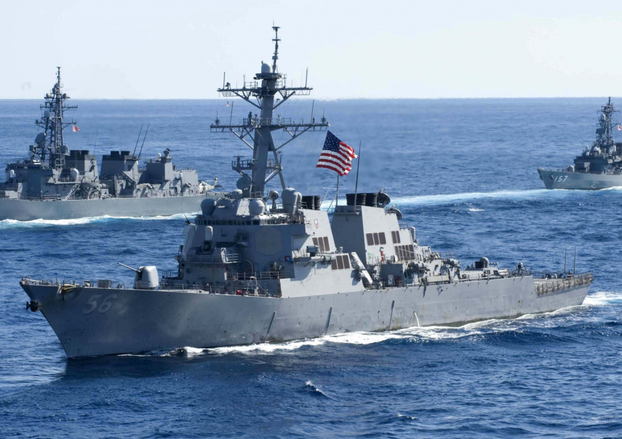 10 sailors missing, 5 injured after destroyer collision: US Navy
