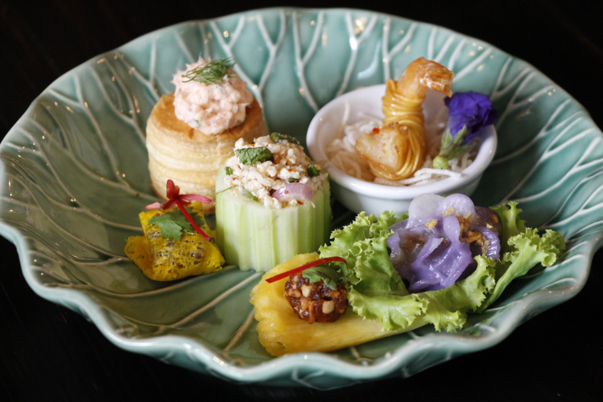 Chilling out over tea