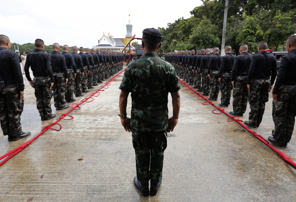 Unique army training