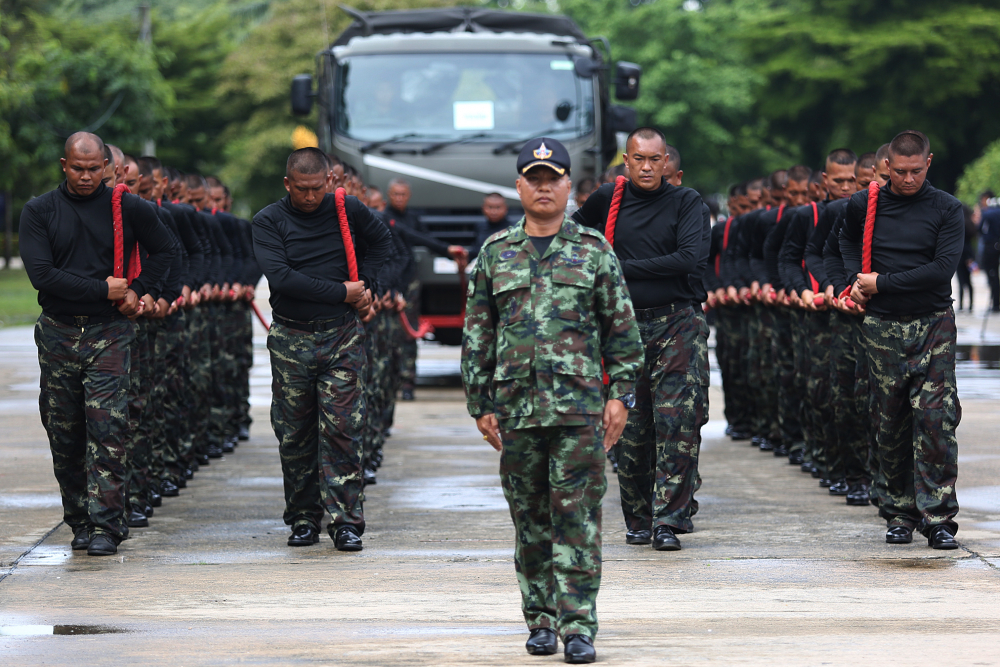 Unique army training