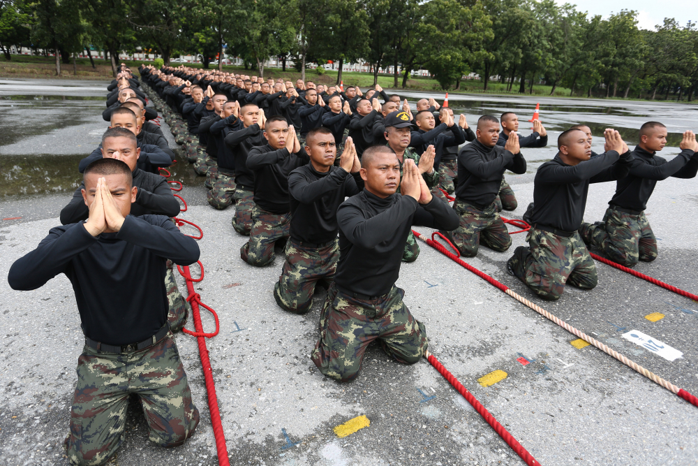Unique army training