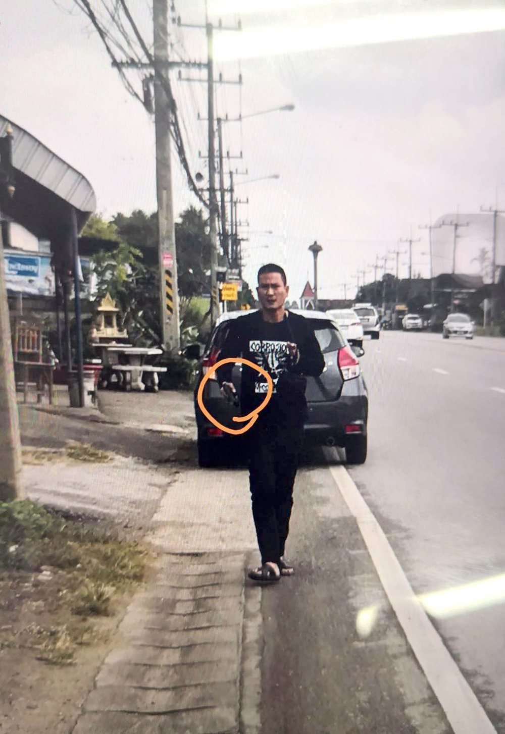 Chiang Mai soldier caught in 'gun road rage'