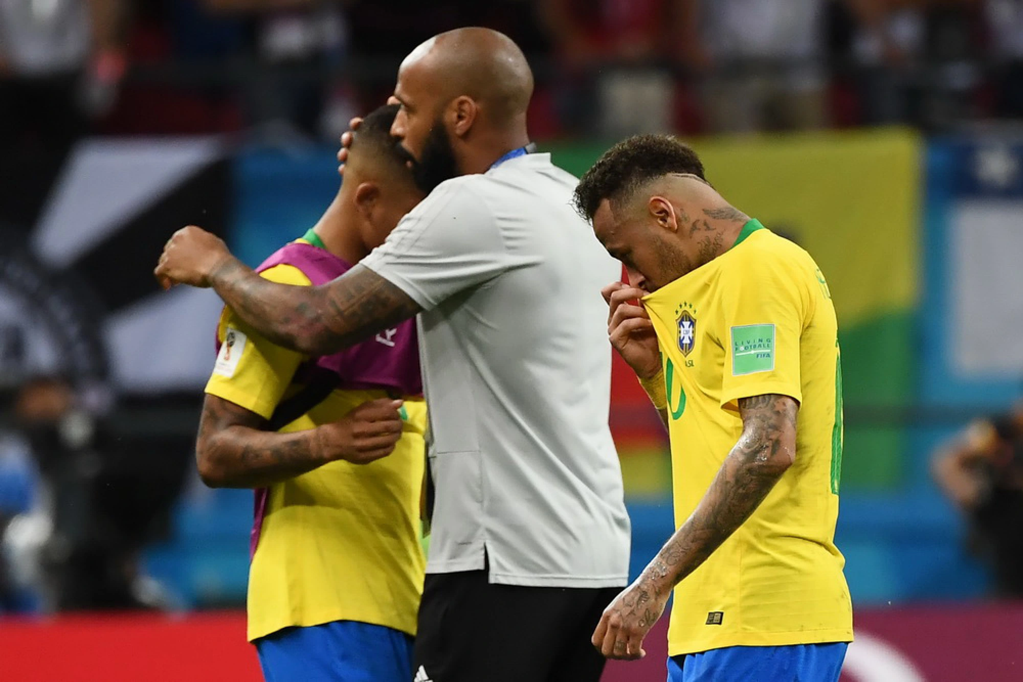 Belgium stun 'bitter' Brazil to reach World Cup semis