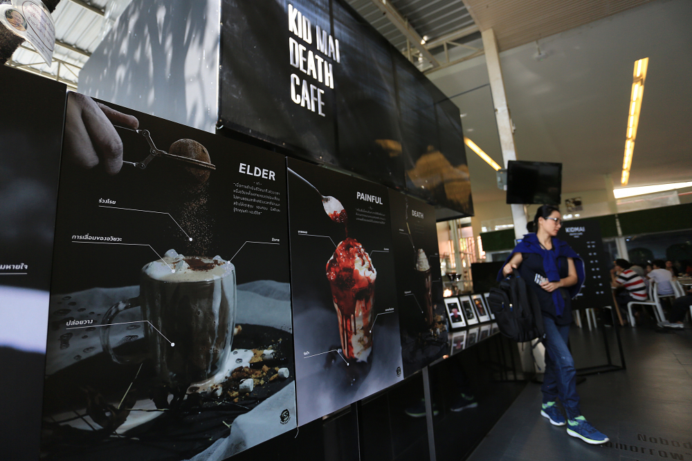 Cafe offers a deathly experience