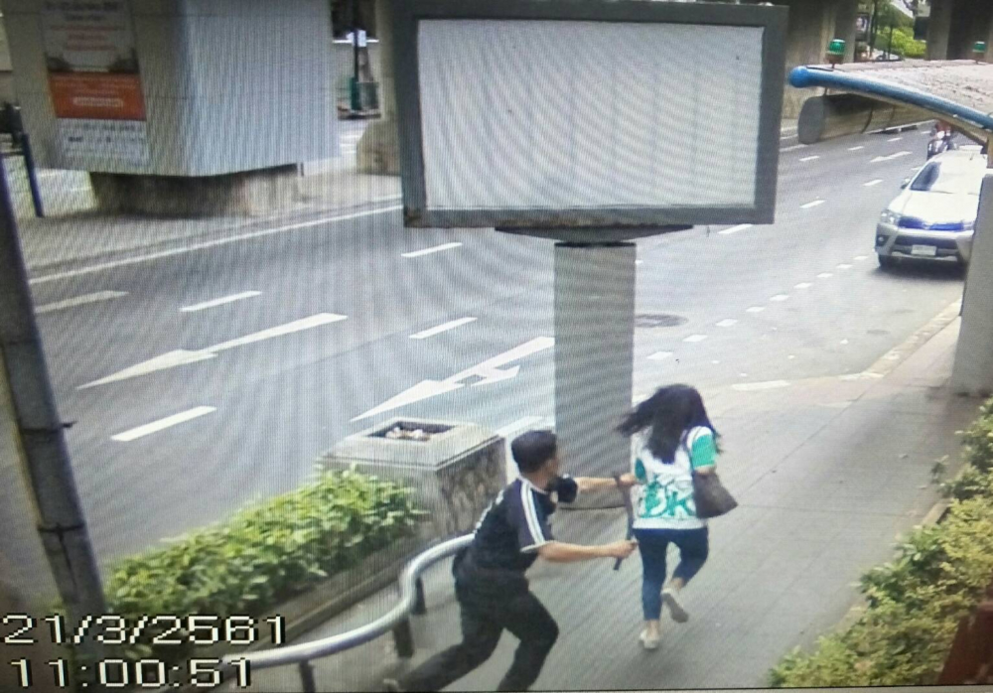 ‘Dangerous’ vagrant believed behind attack on woman outside police HQ