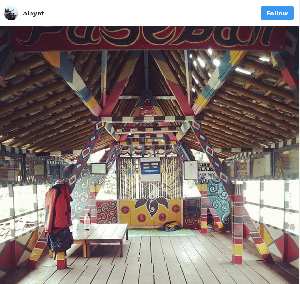 Five colorful villages in Java