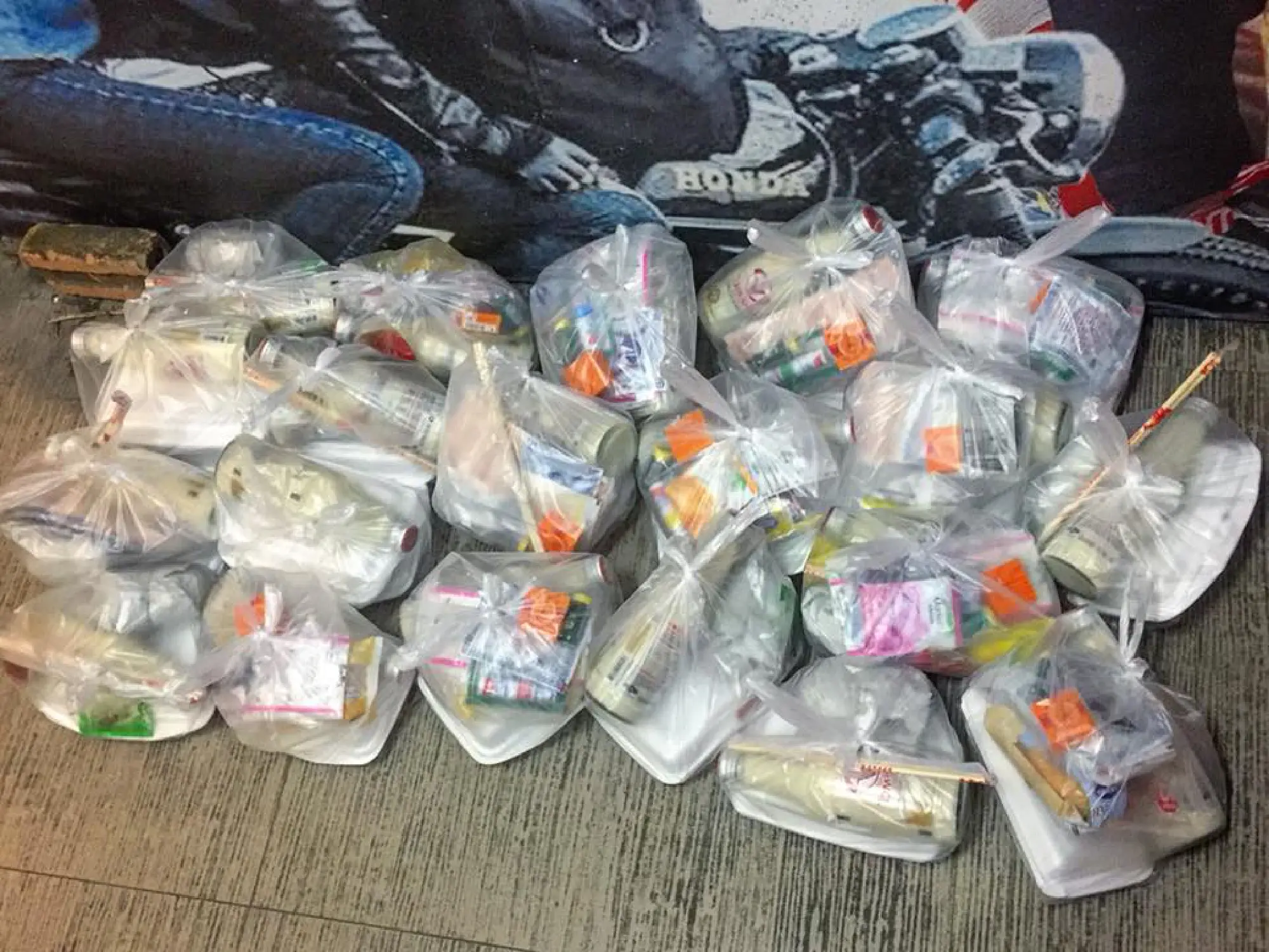 Chiang Mai biker gang praised for homeless charity work