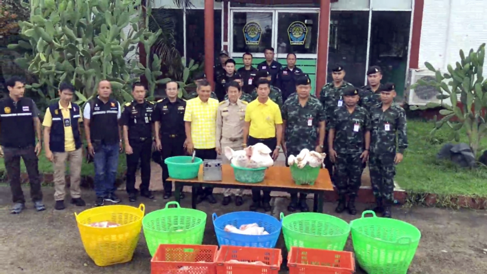Two nabbed for operating illegal abattoirs in Nong Khai