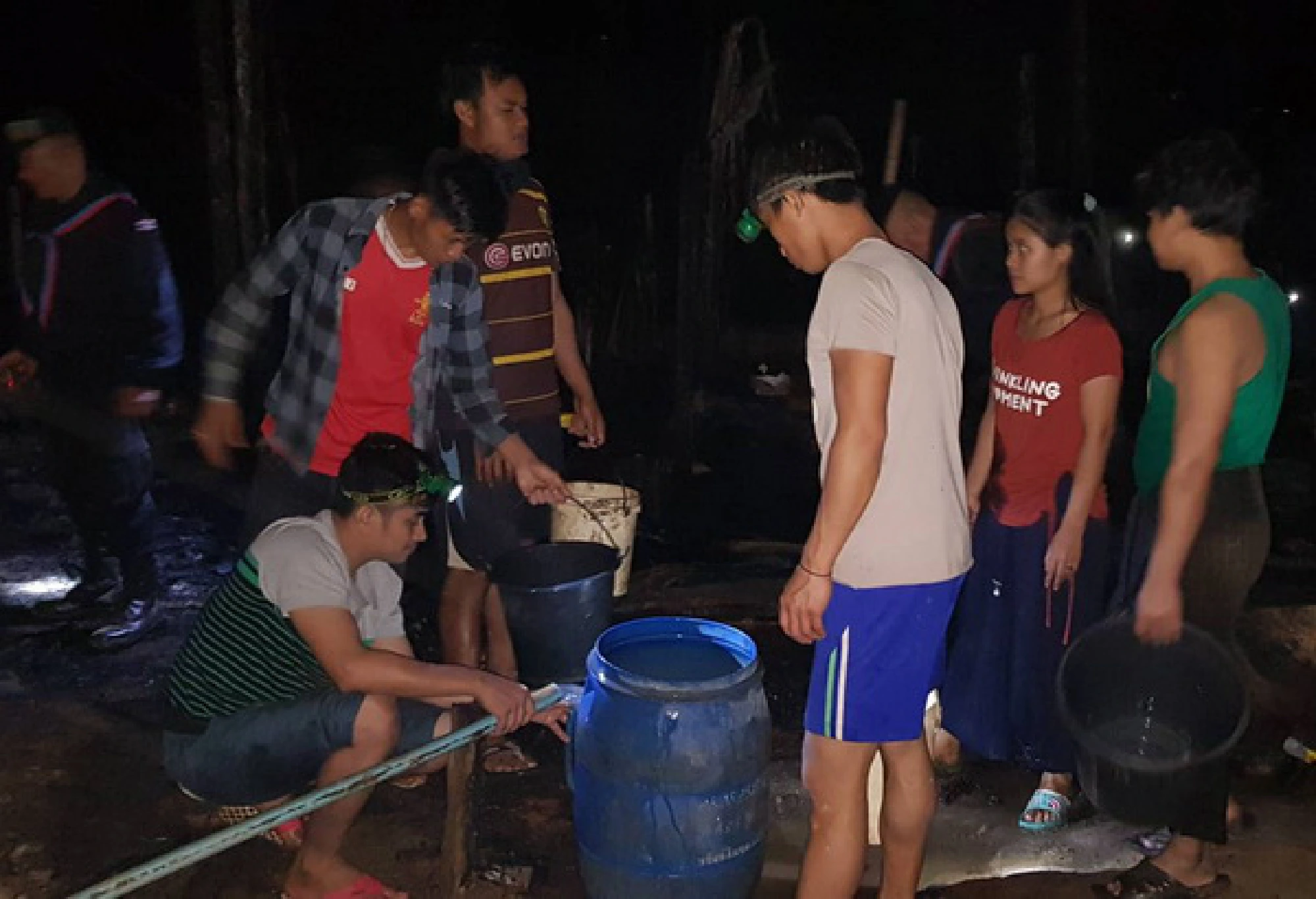 Fire damages Myanmar refugee houses in Mae Hong Son