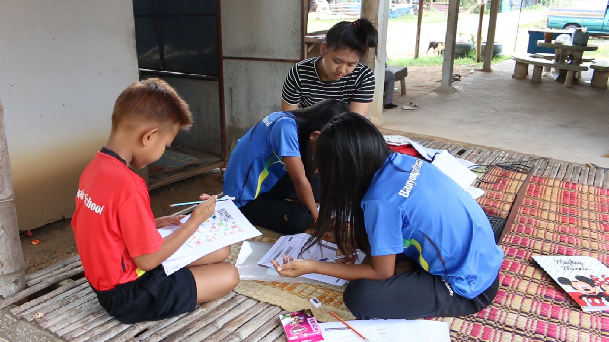 Families adapt as new school term starts – at home