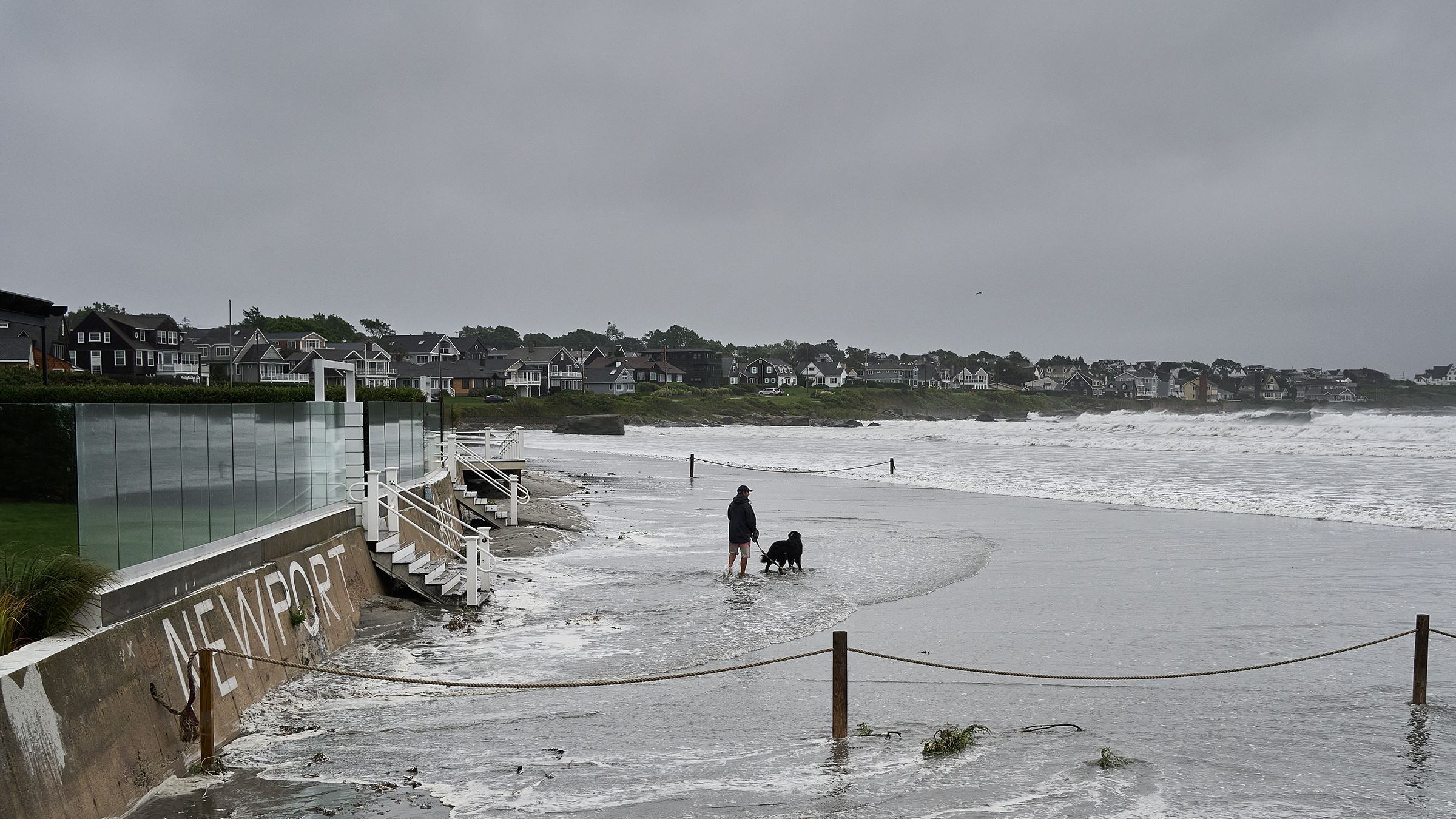 Tropical Storm Henri makes landfall in Rhode Island