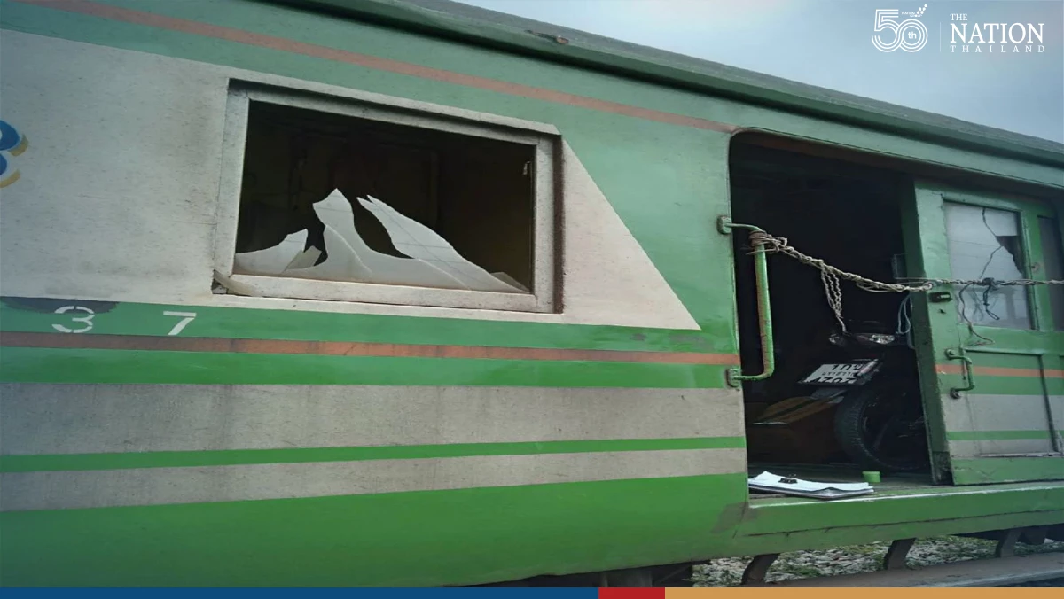 3 injured from explosion on railway track in Pattani