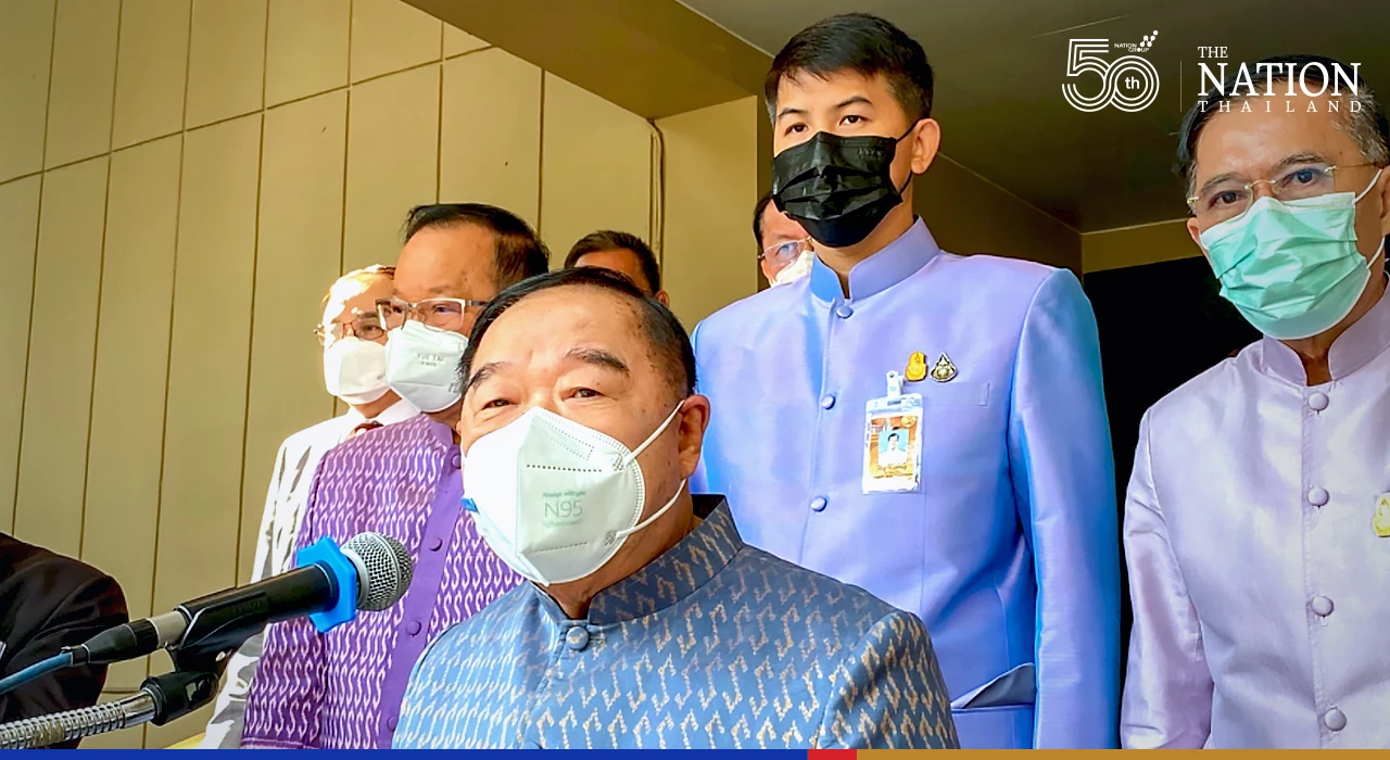 Prawit dismisses reports of internal rifts in ruling party as media’s ...