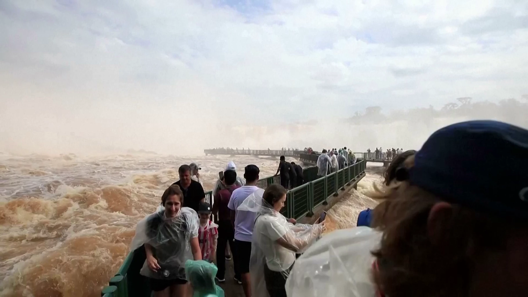World’s largest waterfall surges back to life after drought