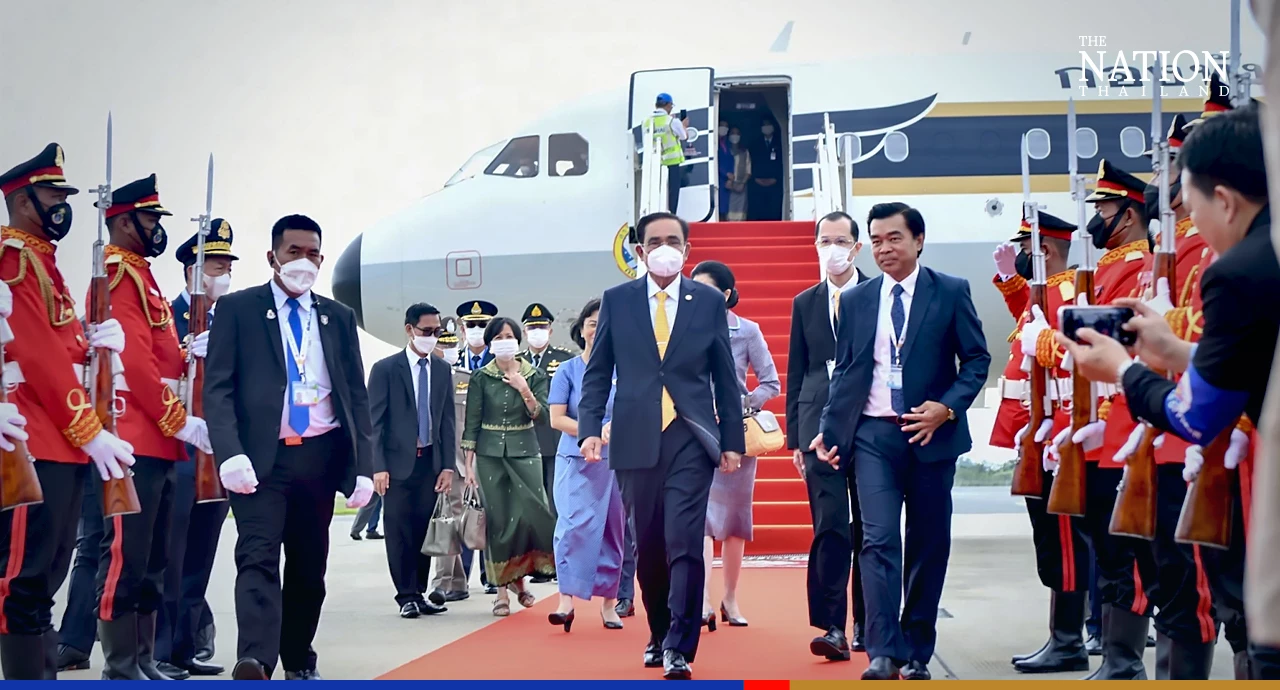 Prayut in Phnom Penh for Asean Summit