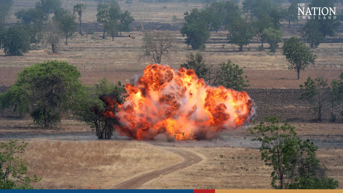 Cobra Gold military exercise ends with a live-fire drill