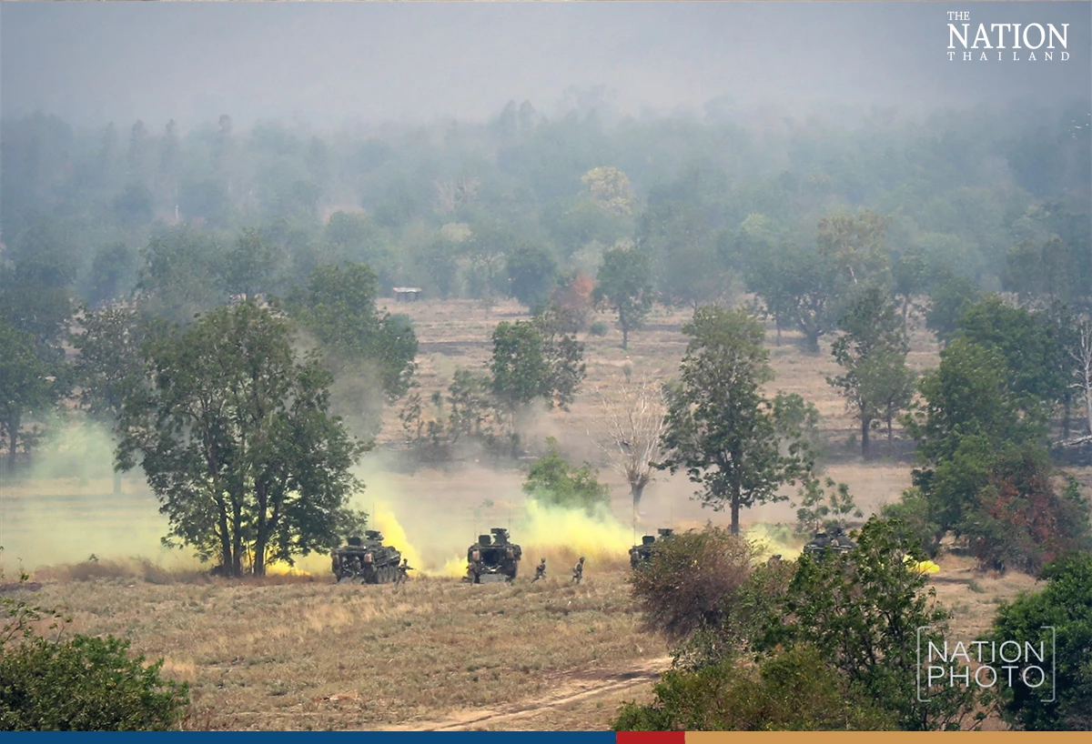 Cobra Gold military exercise ends with a live-fire drill