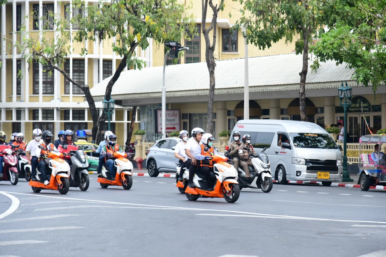 Bangkok aims to reduce traffic fatalities by 4,000 per year with helmet ...