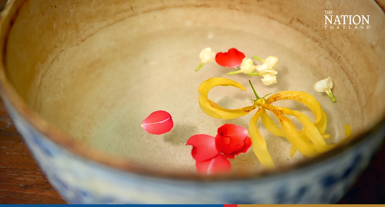 The scented water that gives Songkran its unique fragrance