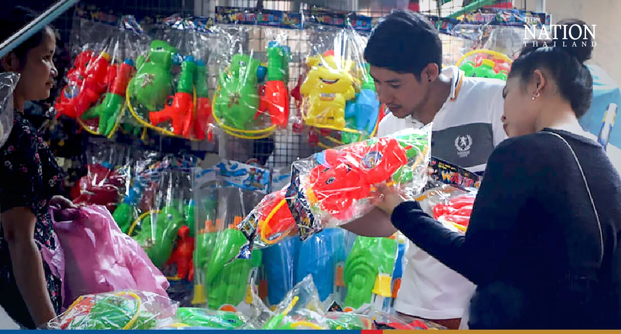 Water gun sales surging as Thais load up for first Songkran after lockdowns