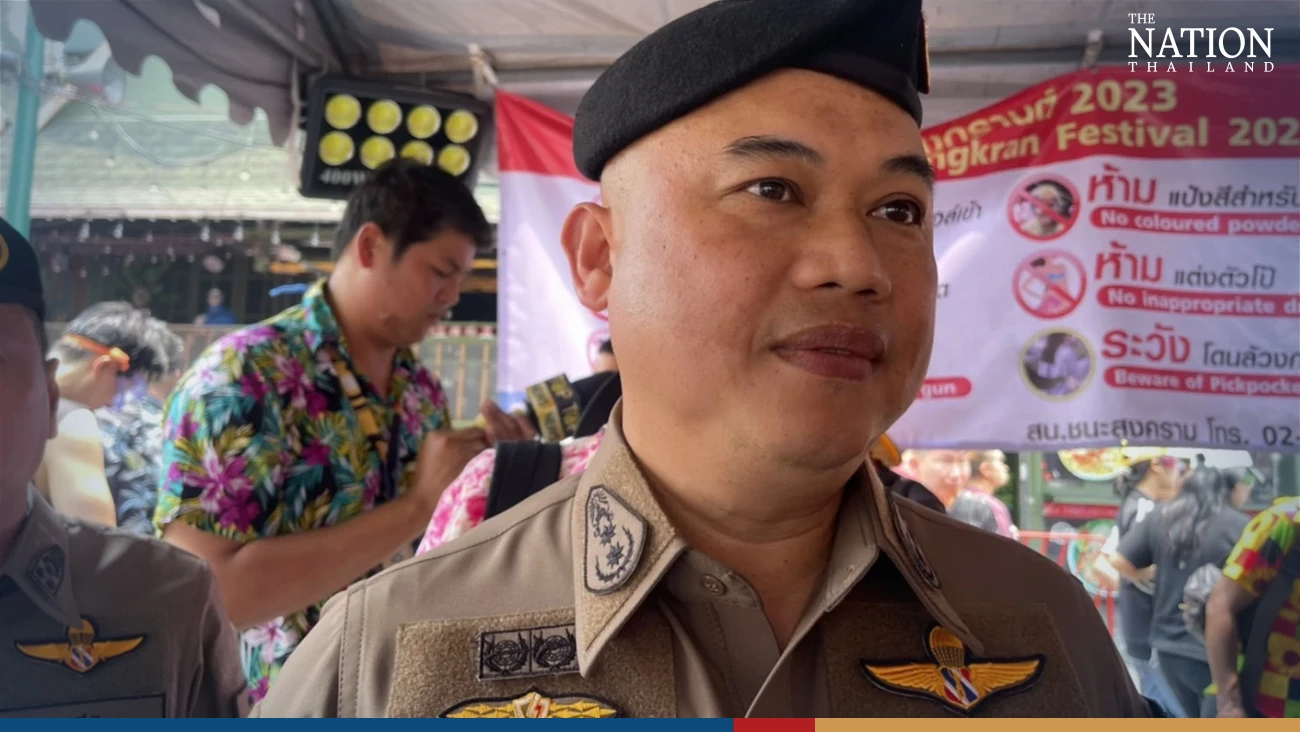 Police tighten safety measures as over 50,000 Songkran revellers flock ...