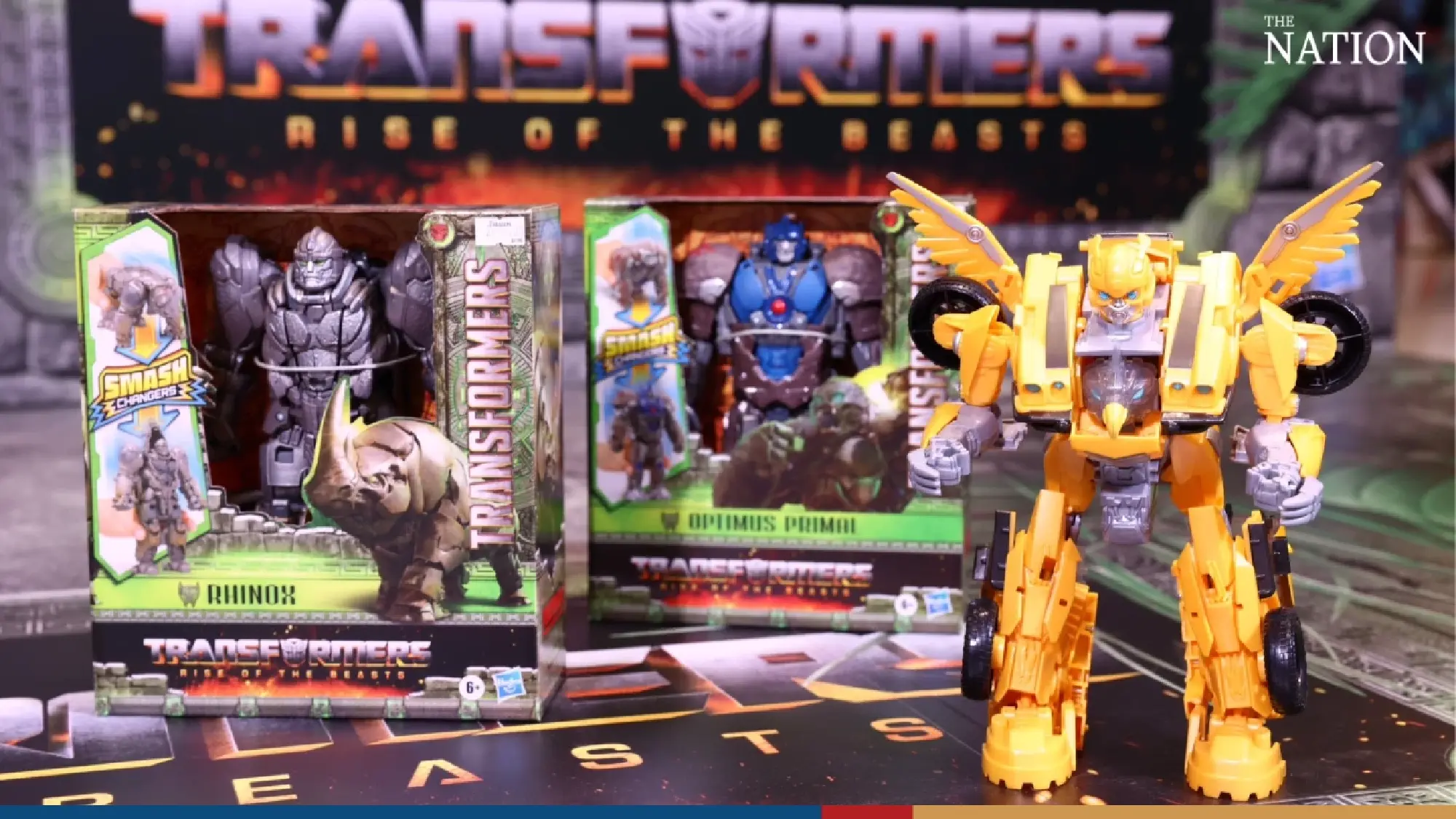 "Transformers: Rise of the Beasts" action figures return