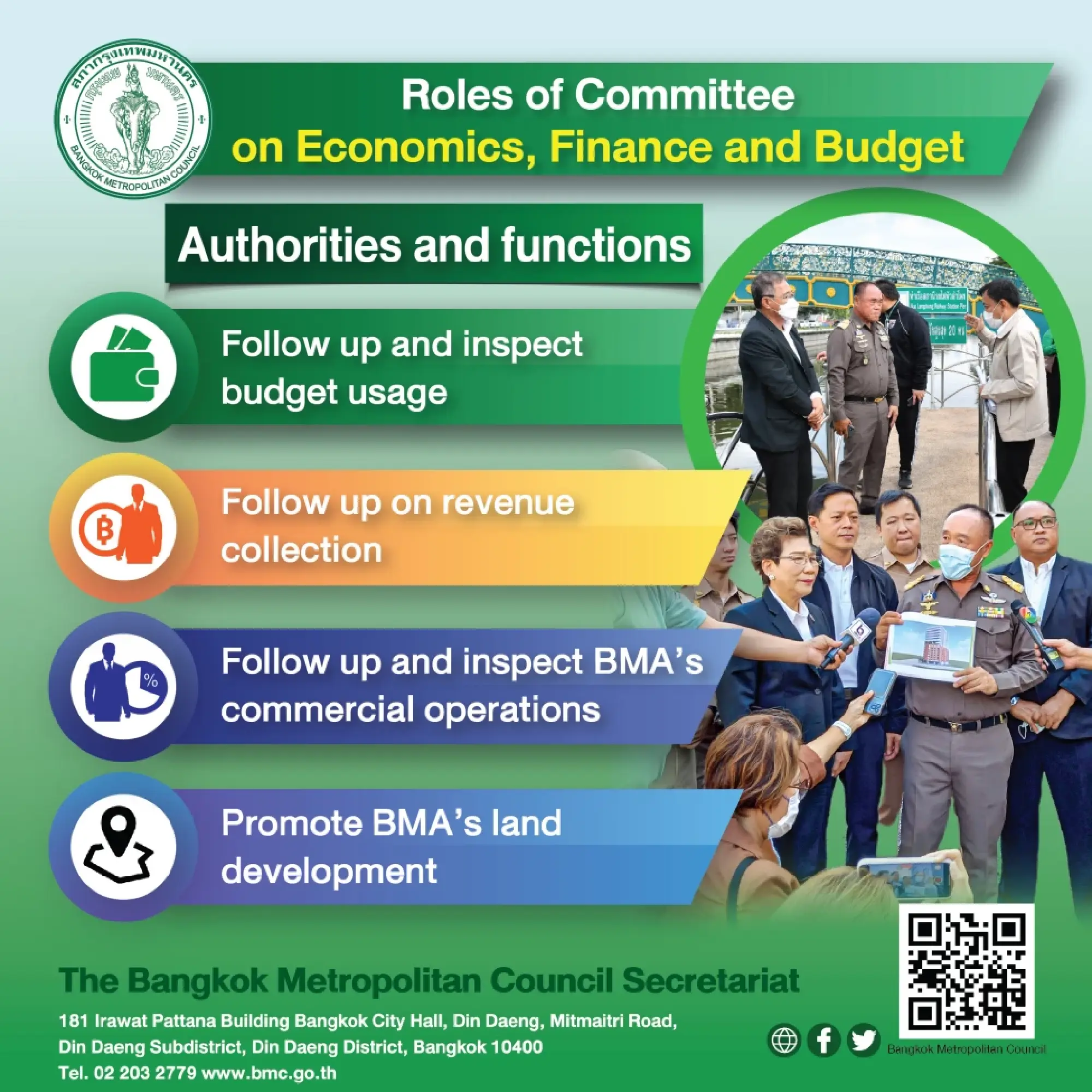 Roles of Bangkok Metropolitan Council's Committee on Economics, Finance ...