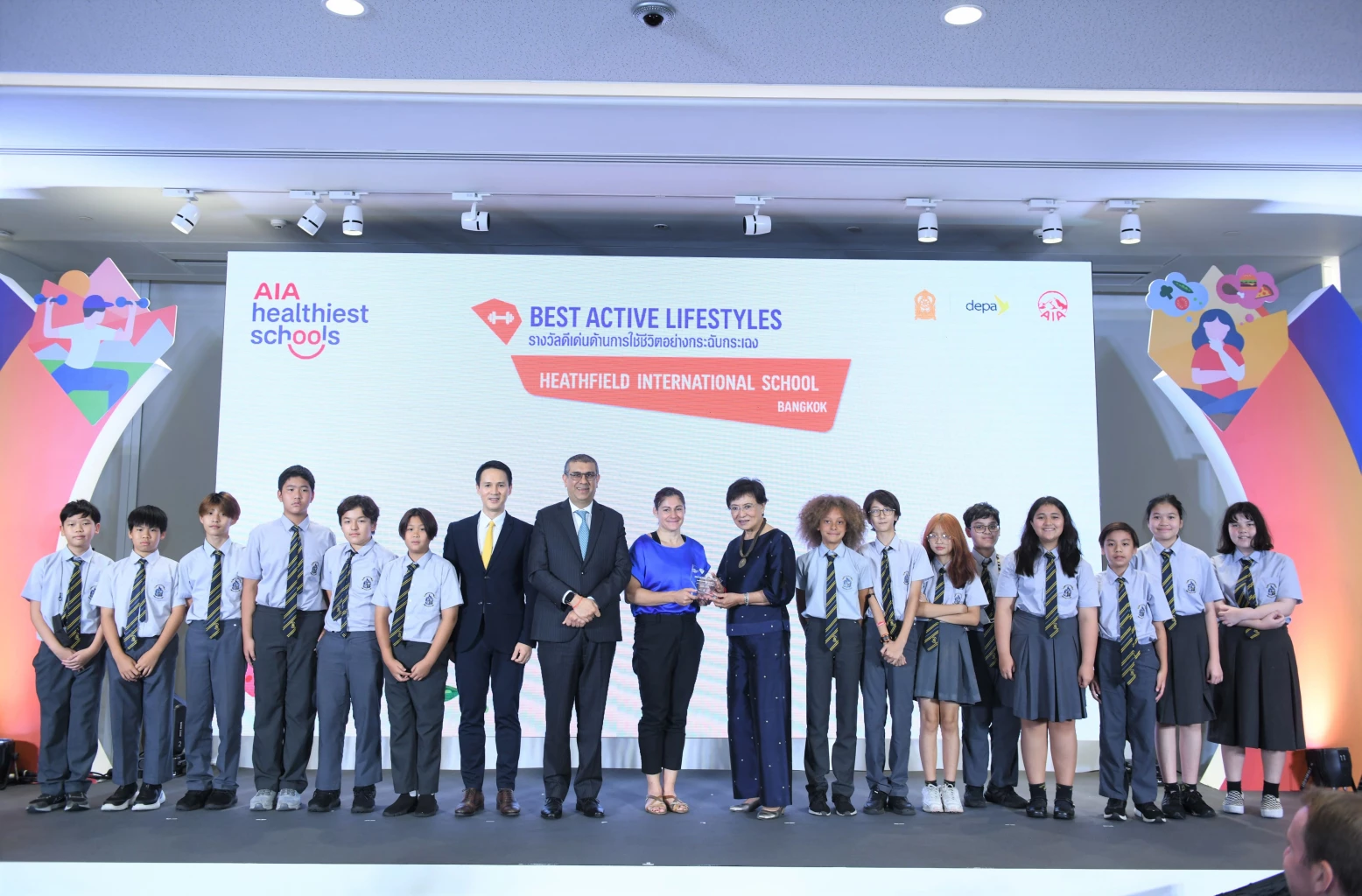 AIA Thailand honors 34 schools nationwide with AIA Healthiest Schools Awards