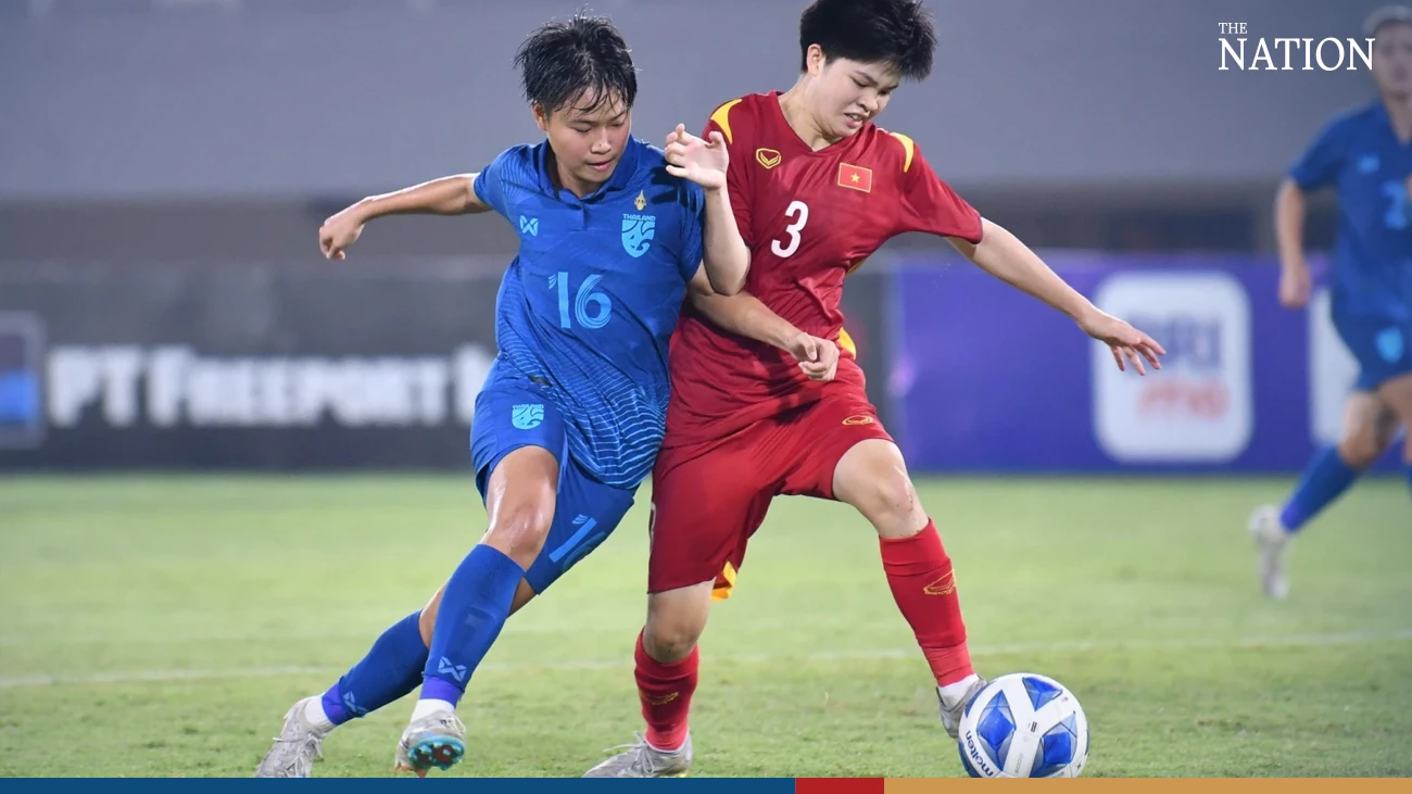 Thai women’s football team triumphs over Vietnam for championship