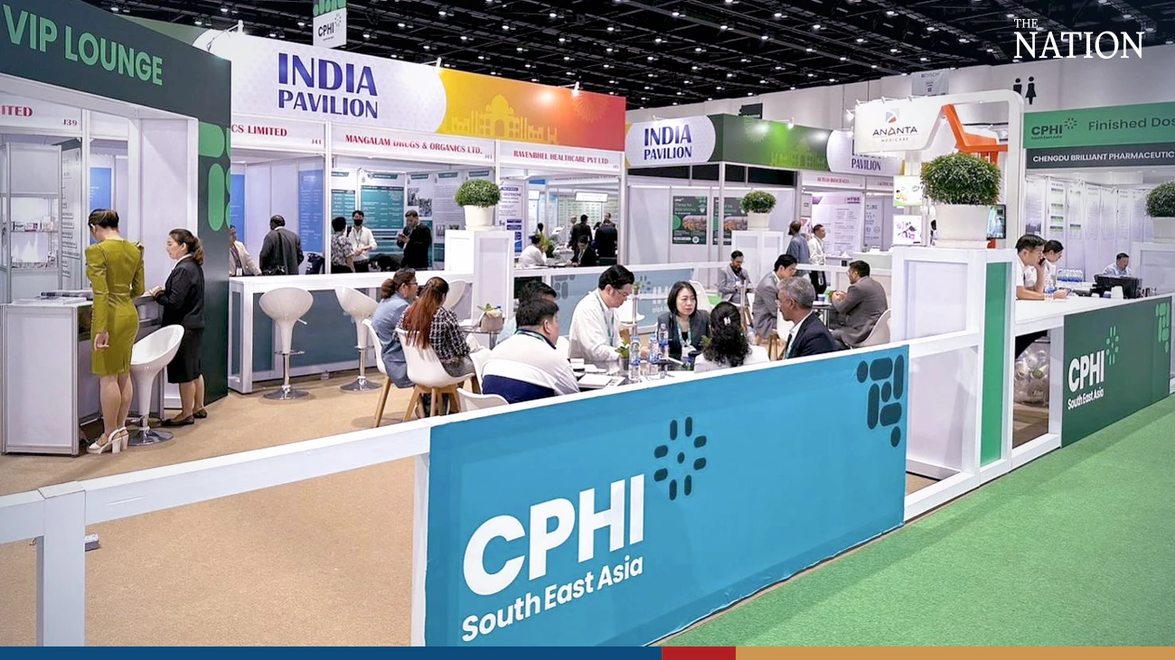 Anutin calls on Thai pharma industry to aim high at regional expo