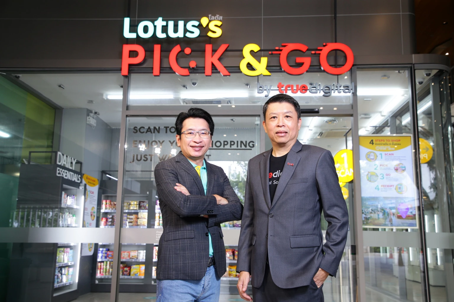 Lotus’s Pick & Go by True Digital, Thailand’s first unmanned store is ...