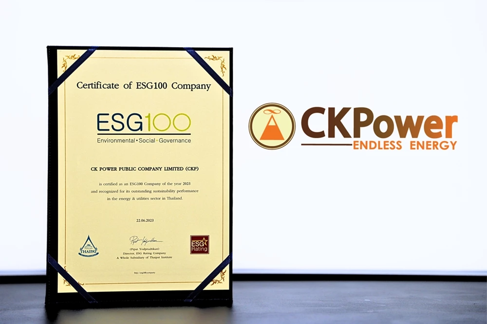 CKPower, making Thaipat’s ESG100 list for two years straight, reveals 5-year strategic plan ...