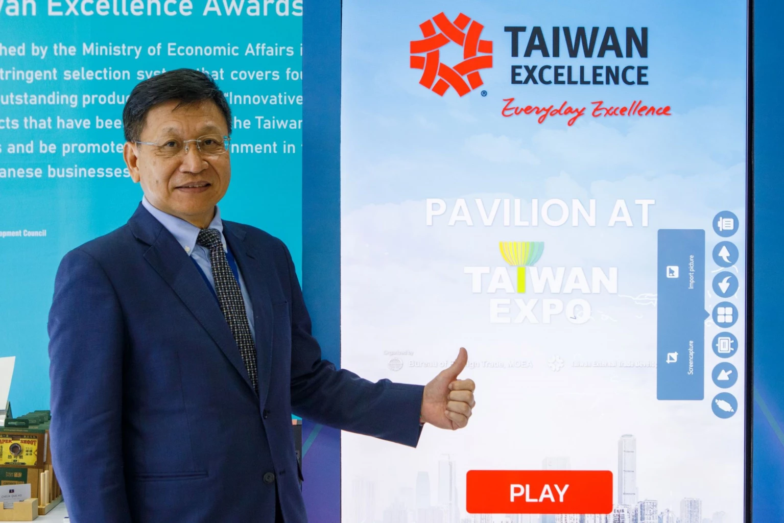 Taiwan Excellence Pavilion at Taiwan Expo 2023 celebrates a major success