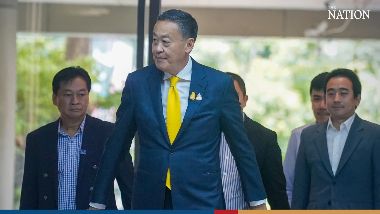 Srettha praises Prayut after their ‘historic meeting’ at Government House