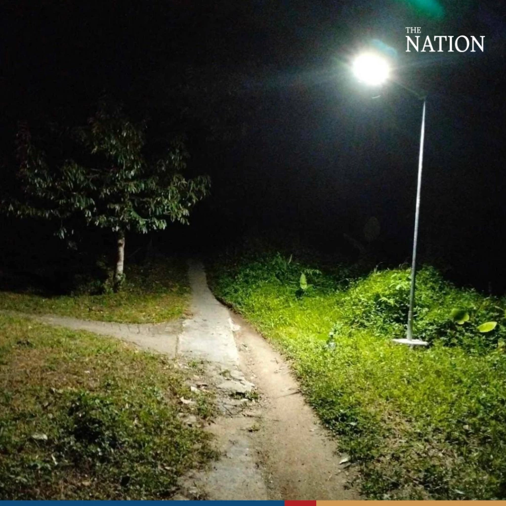 CP Land installs solar lamp posts to light pitch-dark rural road in ...