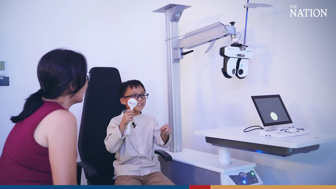 French lens-maker comes up with innovative glasses to curb myopia ...