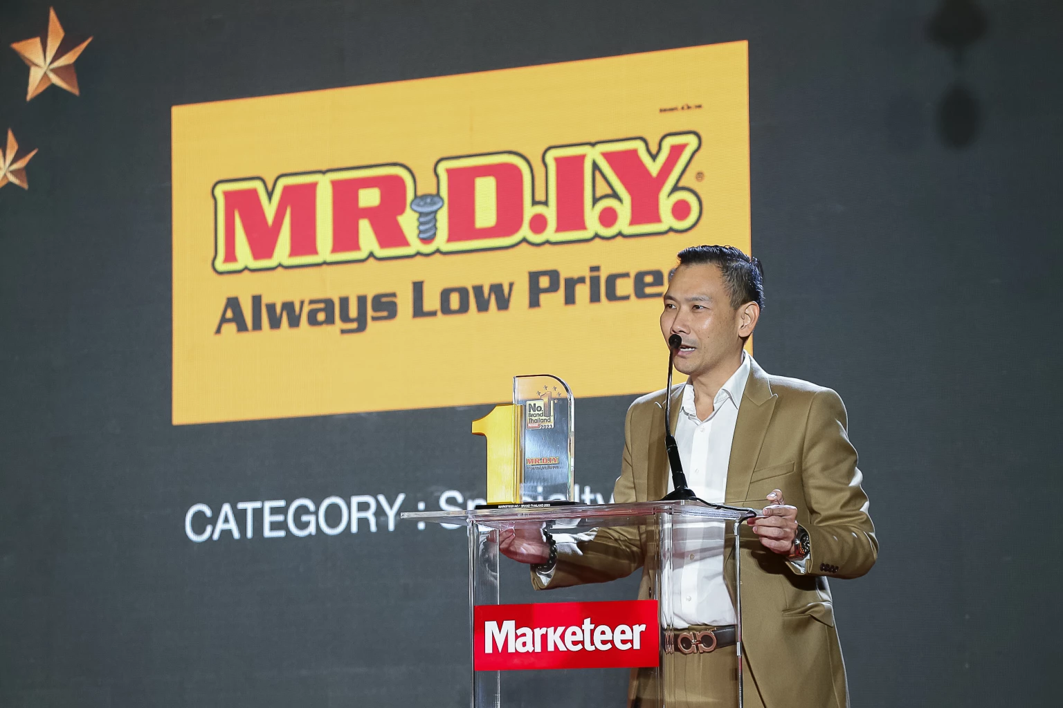 MR. D.I.Y. triumphs as the 'No.1 Brand Thailand 2023', captivating ...