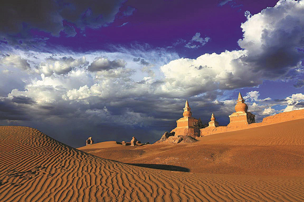 'Cloud planting' projects in China stop deserts from merging