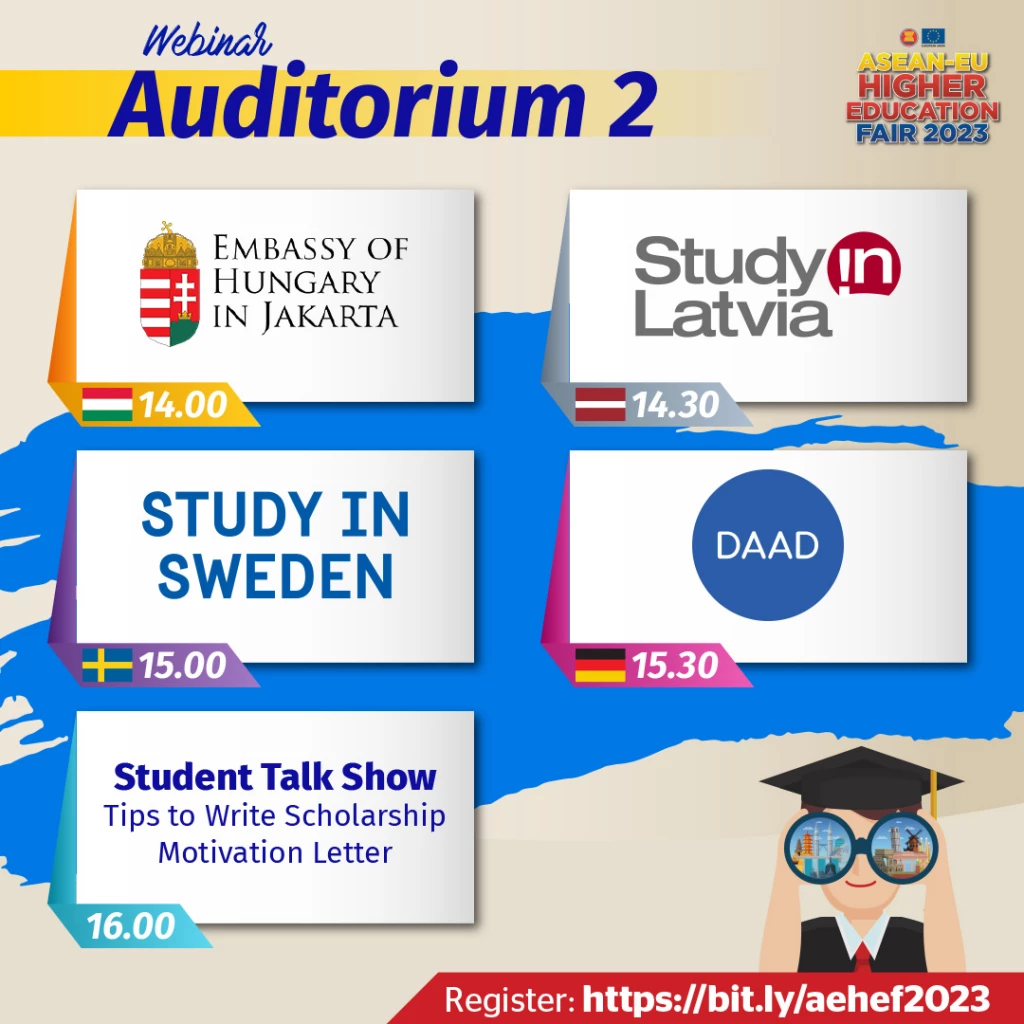 Asean – EU Higher Education Fair 2023: Discover Study Programmes and Scholarship Opportunities