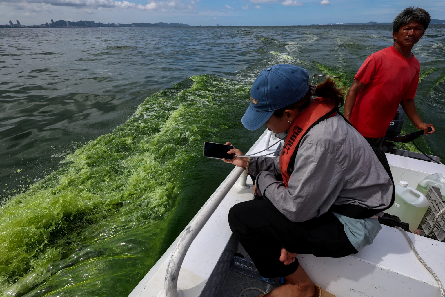 Extreme plankton bloom in Thailand threatens marine life, fisheries