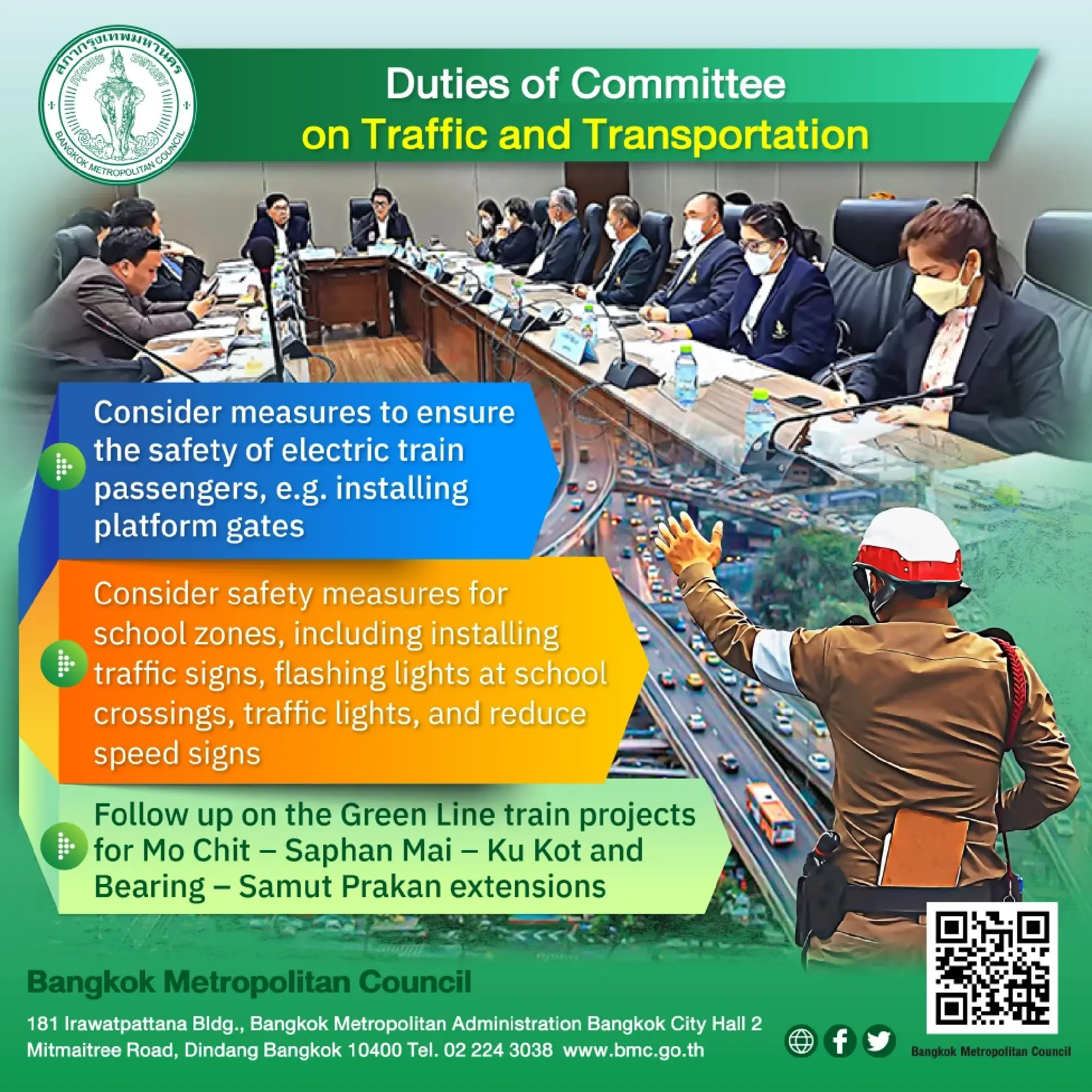 Roles of Bangkok Metropolitan Council's Committee on Traffic and ...