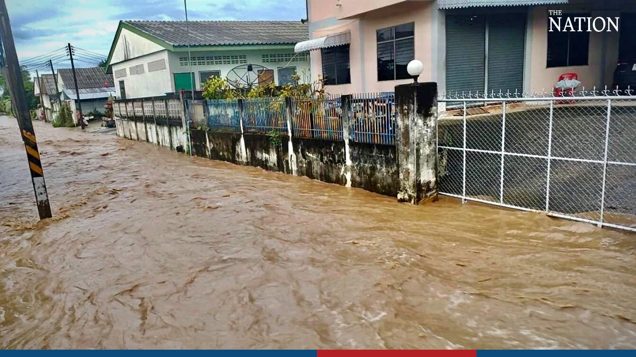 Evacuation orders and snake defences as floods rise in northern Thailand
