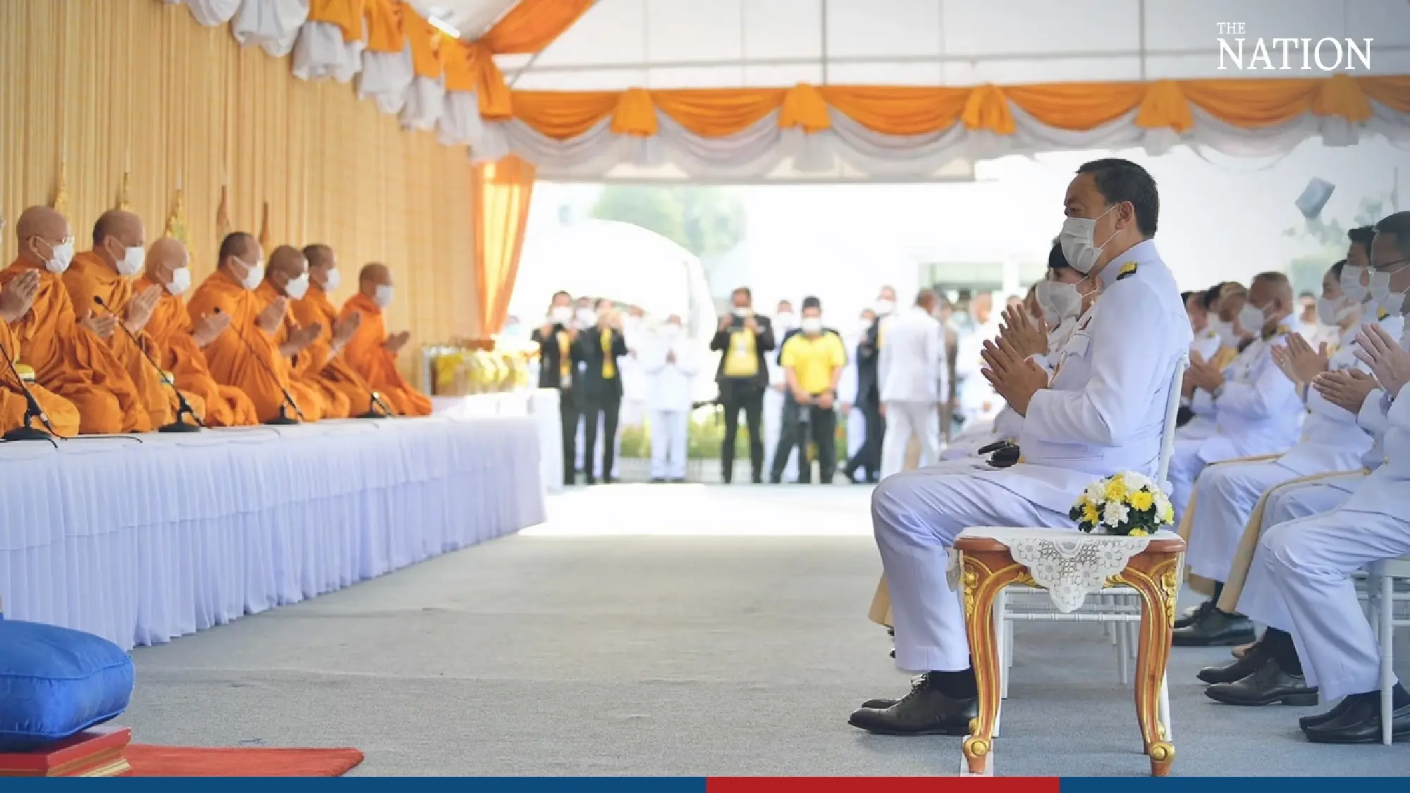 PM joins sombre ceremony to commemorate the passing of beloved monarch