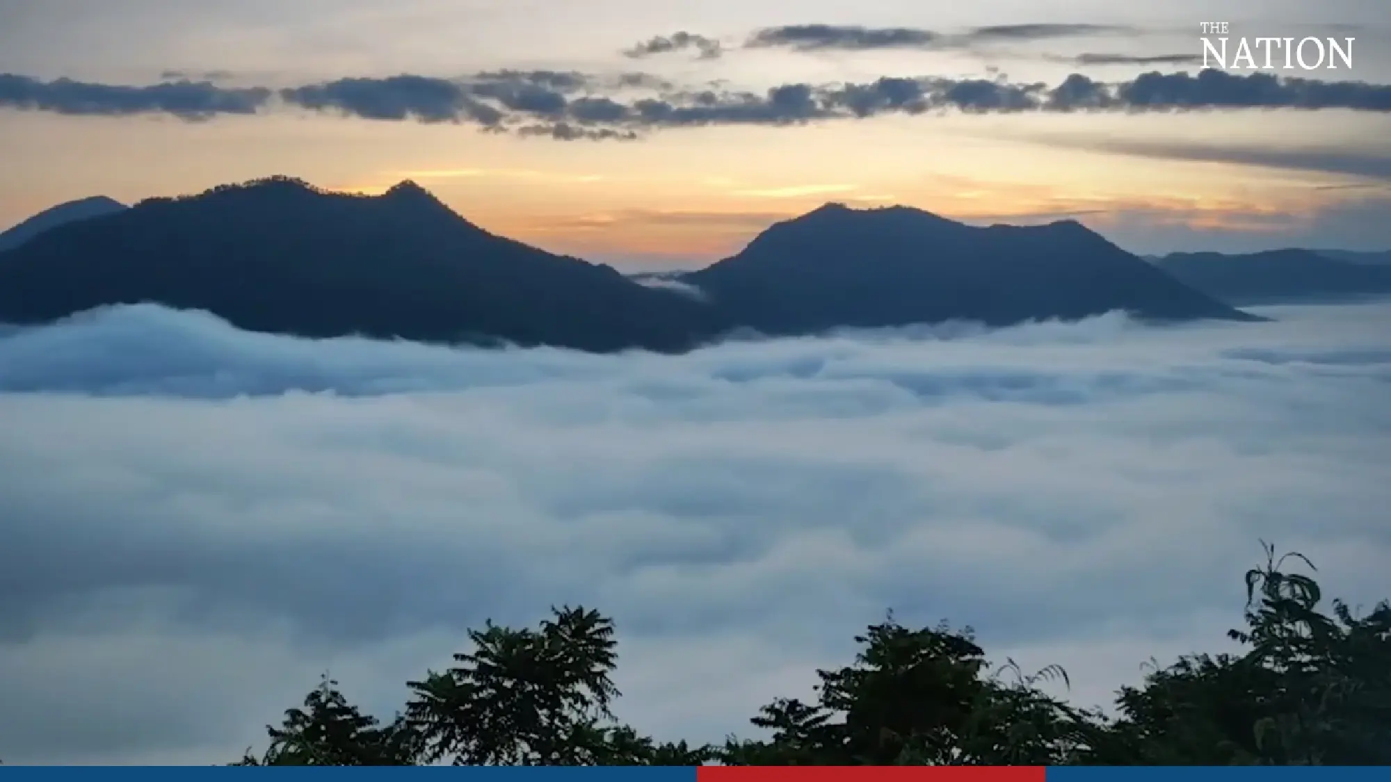 Chilly weather brings stunning seas of mist to Loei province