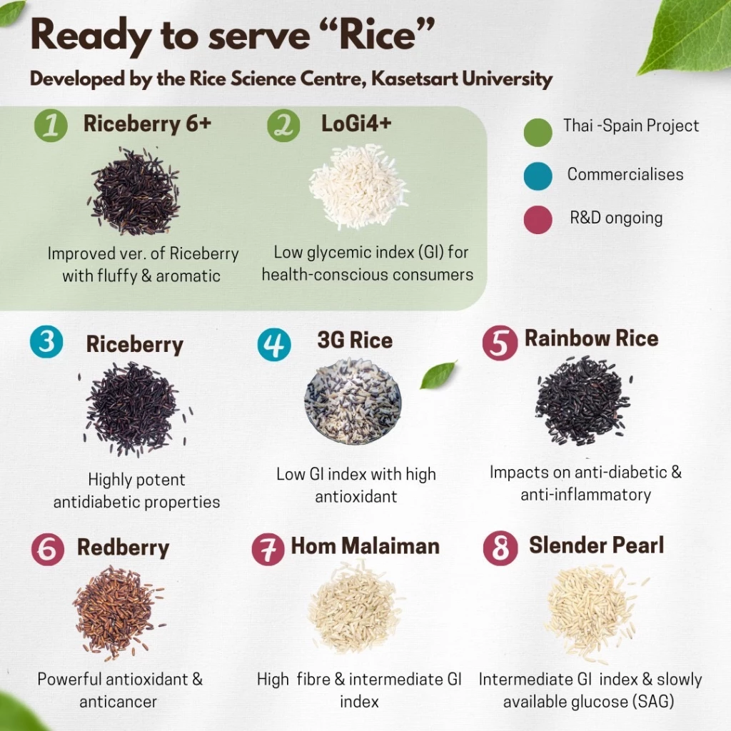 "Innovarice Thai" the next revolution of nutrient-rich rice