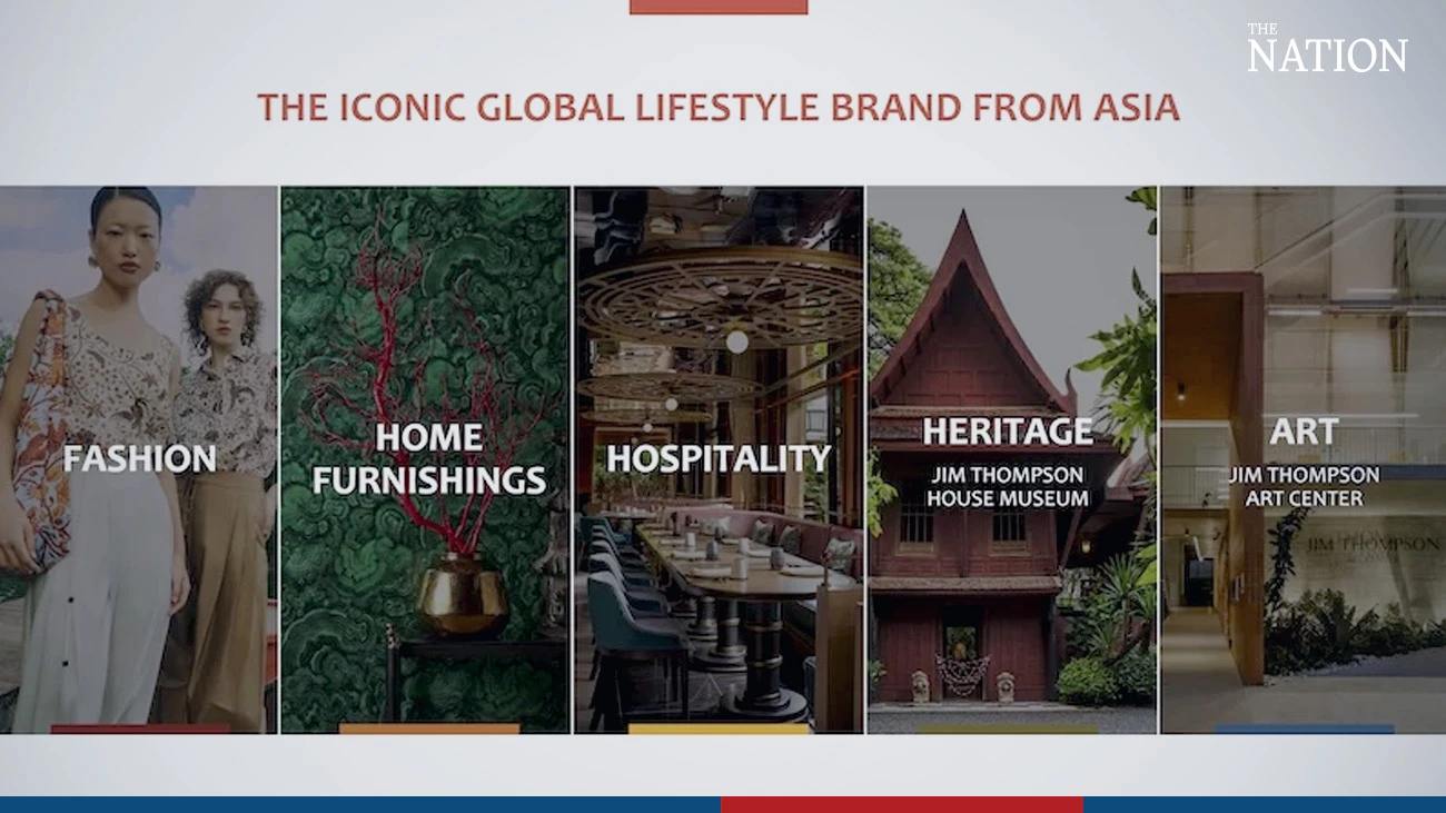 Jim Thompson aims to become the first global lifestyle brand in Asia