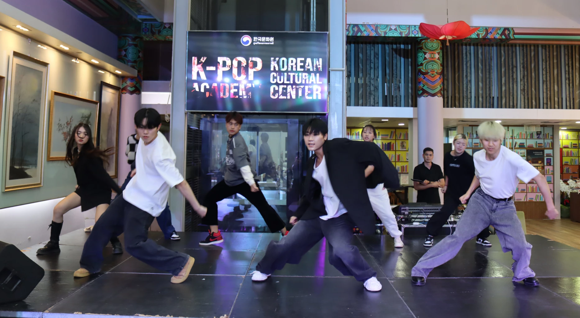 The K-pop Academy Graduation Ceremony hosted by the Korean Cultural Center