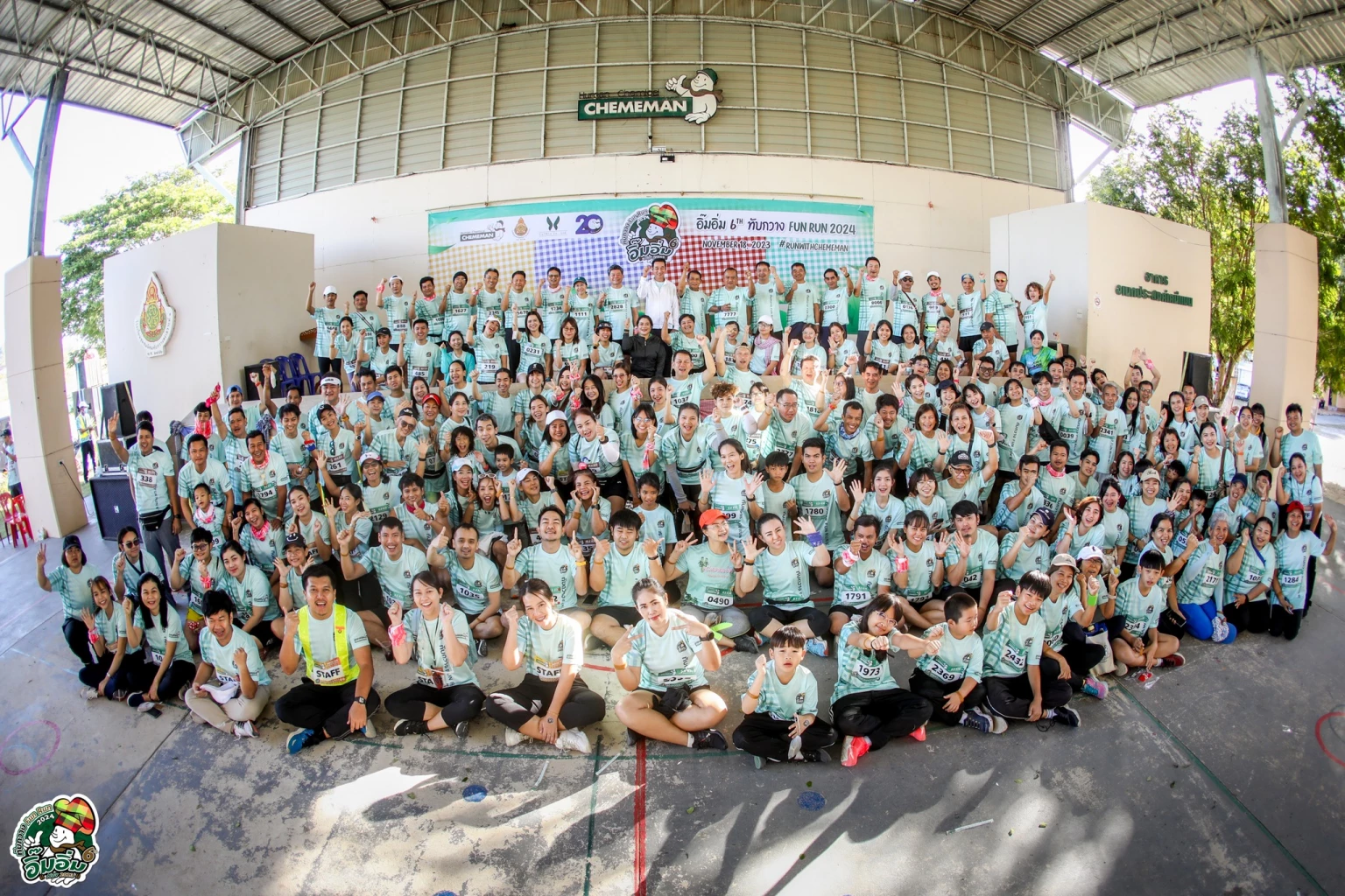 "Chememan" organizes a charity run, donating 1.04 million Baht to ...