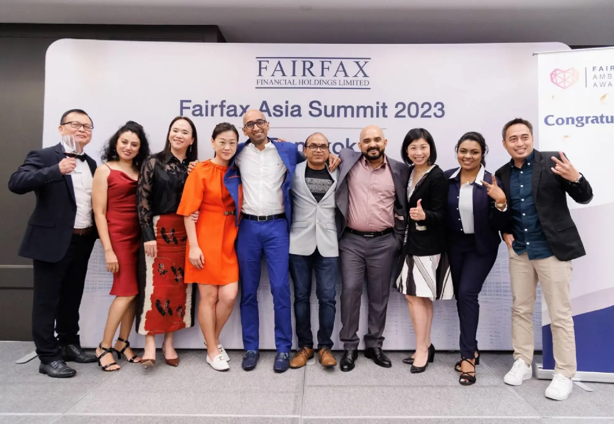 Falcon Insurance hosts “Fairfax Asia Summit 2023” in Bangkok